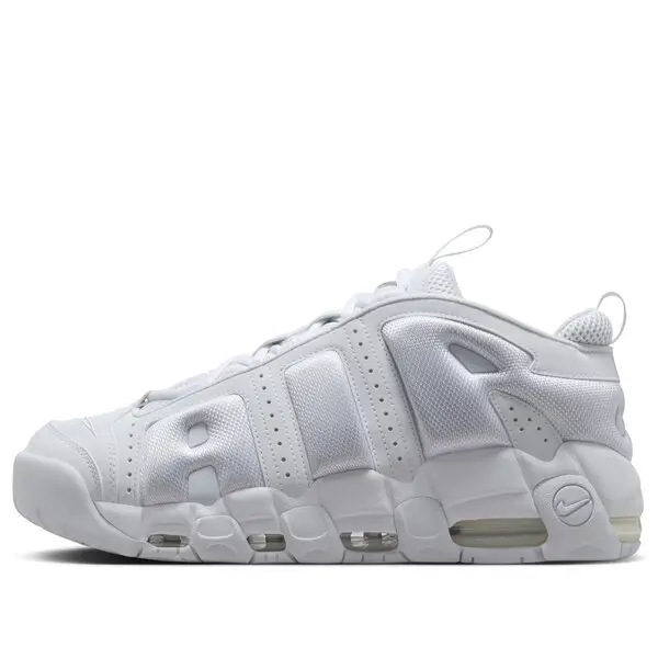 Nike More Uptempo Low Sneakers - White/white