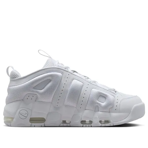 Nike More Uptempo Low Sneakers - White/white