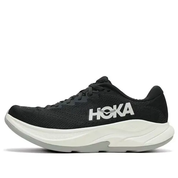 Hoka One One Rincon 4 Athletic Sneakers - Black/white