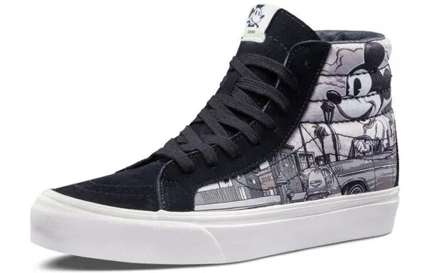 VANS Disney X Mark Machado X Sk8-hi "mickey's 90th Birthday" High-top Sneakers - Black