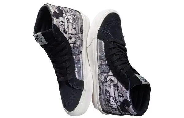 VANS Disney X Mark Machado X Sk8-hi "mickey's 90th Birthday" High-top Sneakers - Black