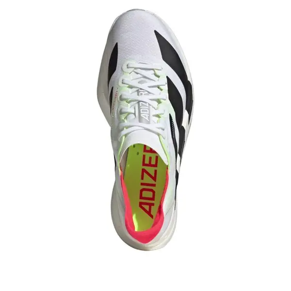 Adidas Adizero Adios Pro 4 Athletic Sneakers - Cloud White/core Black/silver Metallic