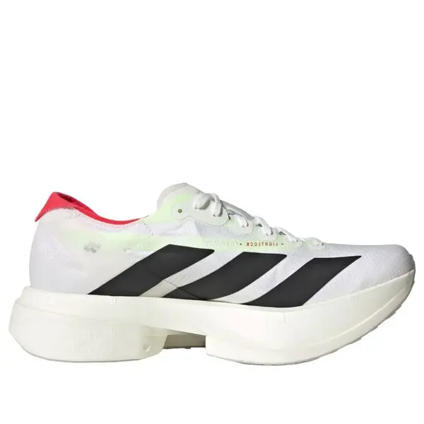 Adidas Adizero Adios Pro 4 Athletic Sneakers - Cloud White/core Black/silver Metallic