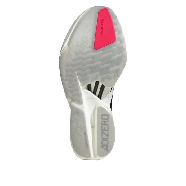 Adidas Adizero Adios Pro 4 Athletic Sneakers - Cloud White/core Black/silver Metallic