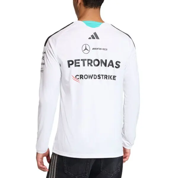 Adidas X Mercedes Amg Petronas Formula 1 Long Sleeve Team Driver Shirt
