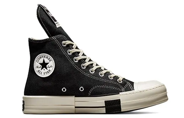 CONVERSE Rick Owens X Drkshdw Drkstar Chuck 70 Hi Sneakers