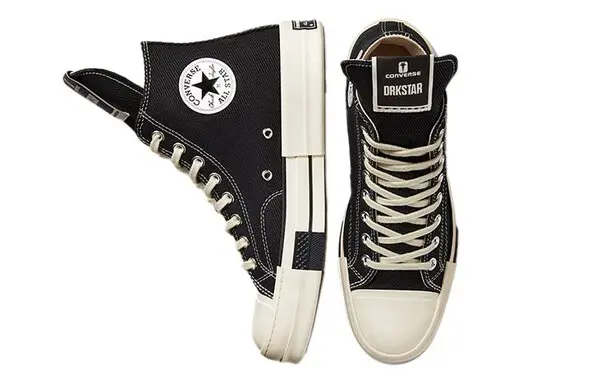 CONVERSE Rick Owens X Drkshdw Drkstar Chuck 70 Hi Sneakers