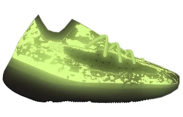 Adidas Yeezy Boost 380 "hylte Glow" Sneakers - White