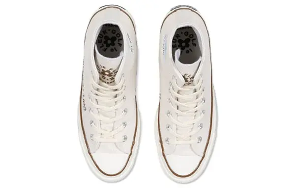 CONVERSE X Golf Le Fleur Chuck 70 Hi 'parchment Canvas