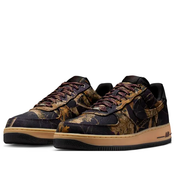 Nike Force 1 Low "realtree Cam - Multi-color/gum Yellow