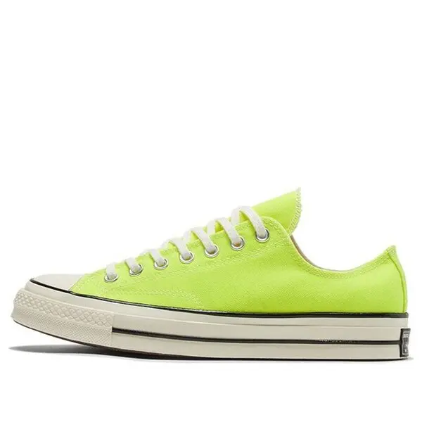 CONVERSE Chuck 70 Vintage Canvas Low Top Sneakers - Yellow