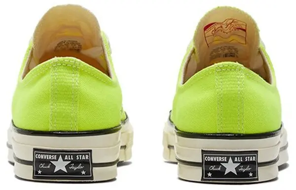 CONVERSE Chuck 70 Vintage Canvas Low Top Sneakers - Yellow