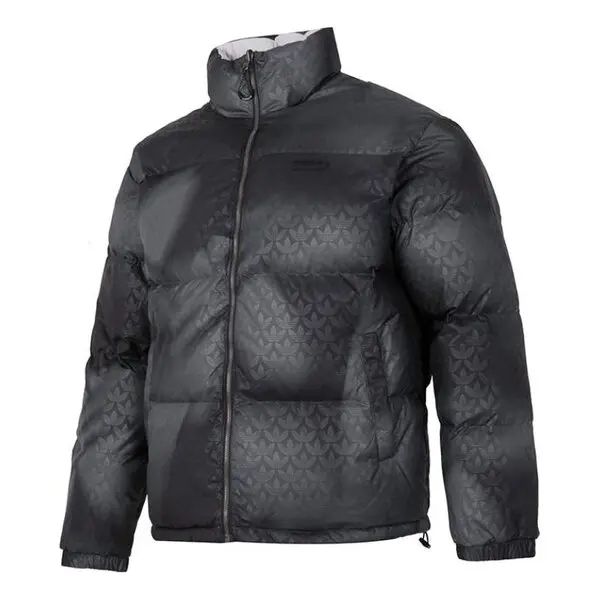 Adidas Rev Down Jacket Asia Sizing 'black Gresix - Black/gresix