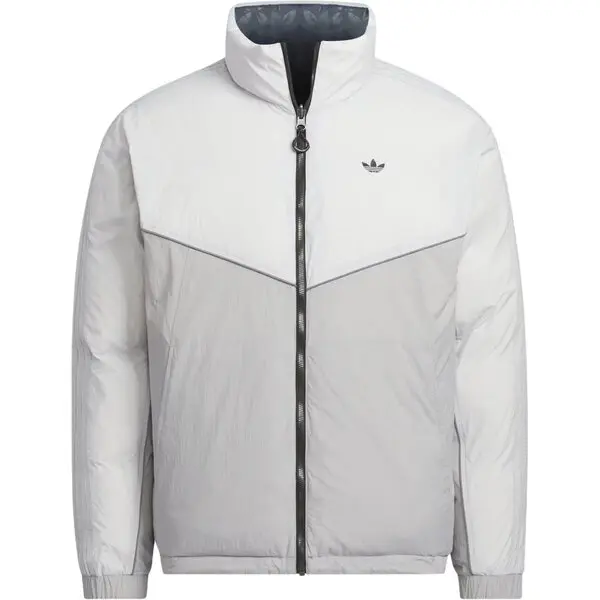 Adidas Down Jacket With All-over Logo Print