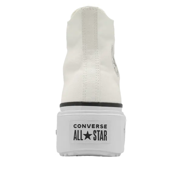 CONVERSE Chuck Taylor All Star Lift Double Stack Hi - White/black
