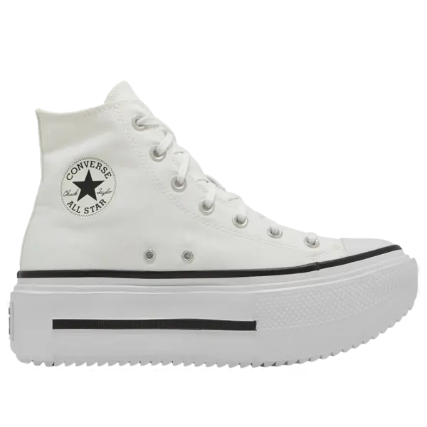 CONVERSE Chuck Taylor All Star Lift Double Stack Hi - White/black