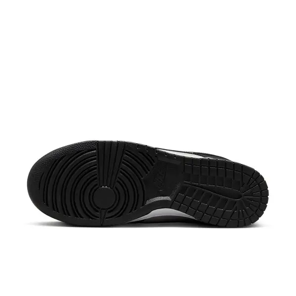 Nike Dunk Low "black Total Orange Mini Swoosh" Sneakers
