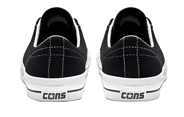 CONVERSE One Star Pro Low Top Sneakers - Black/white/white