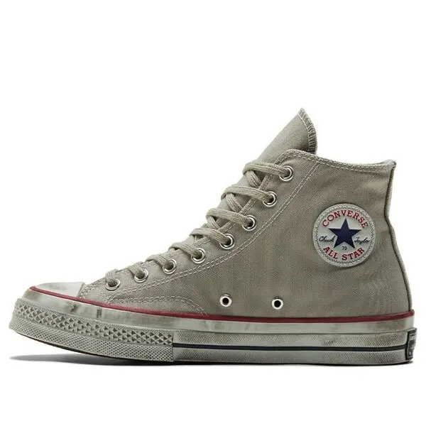 CONVERSE Chuck Taylor All Star 1970s Canvas High Top Sneakers - Grey/red