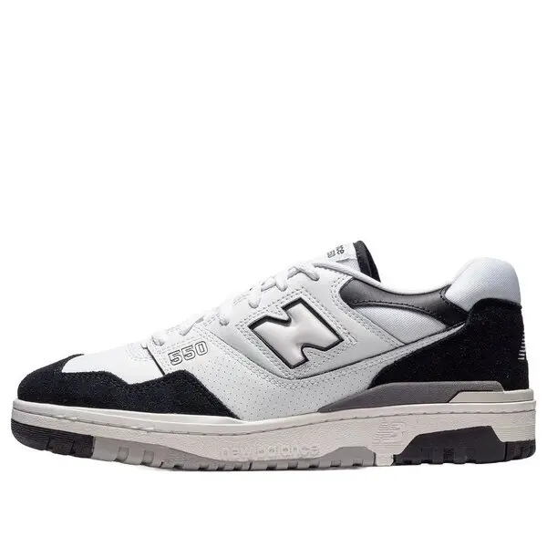 NEW BALANCE 550 "white Black" Low Top Sneakers - White/black