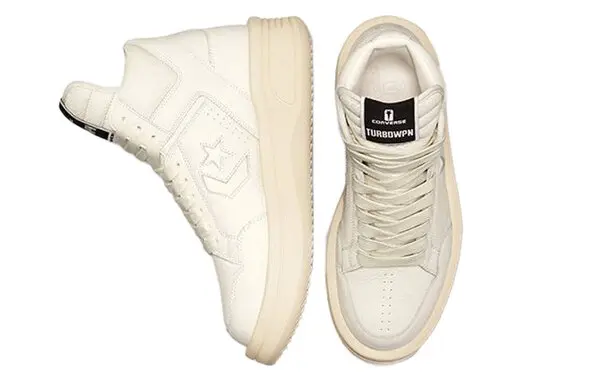 CONVERSE X Rick Owens Turbowpn Mid - Ivory