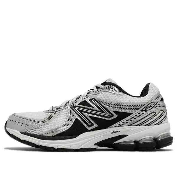 NEW BALANCE 860v2 Lace-up Sneakers - White Silver