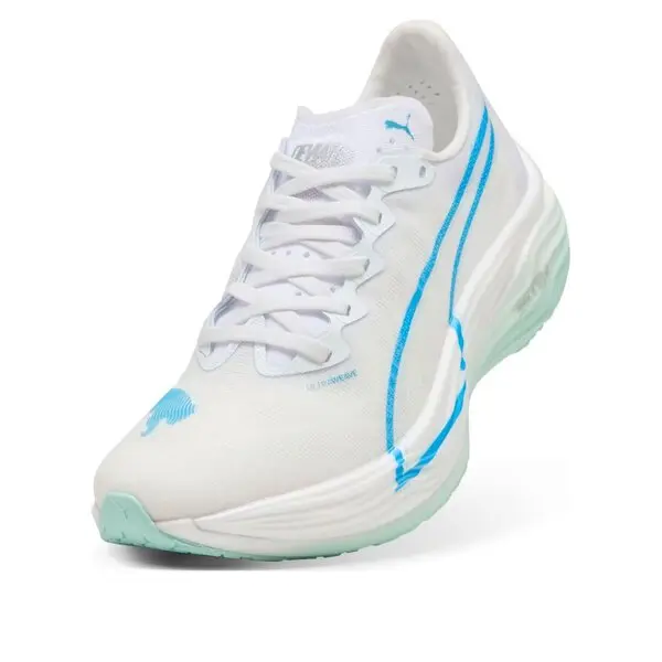 PUMA Deviate Nitro 3 Athletic Sneakers - White/blue