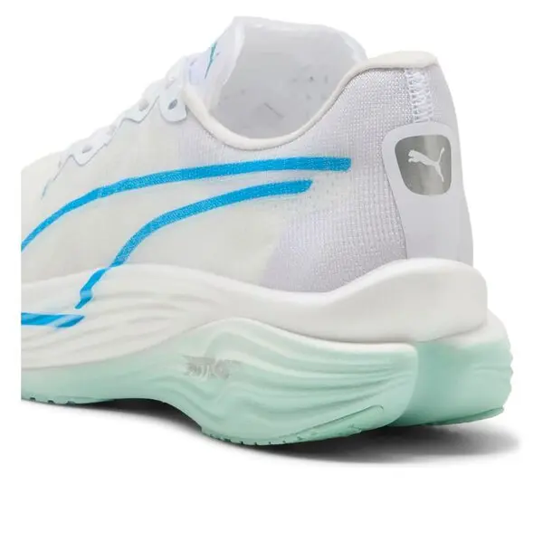 PUMA Deviate Nitro 3 Athletic Sneakers - White/blue