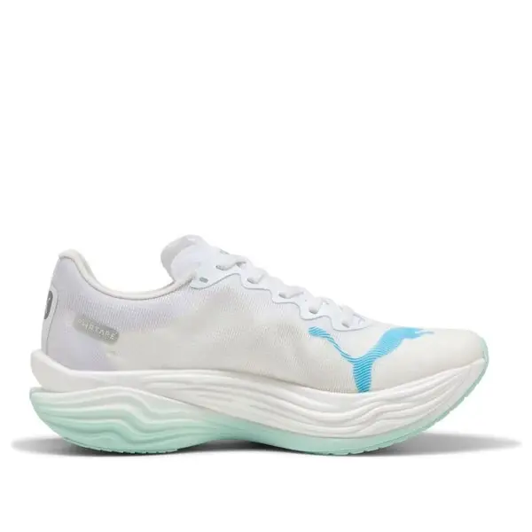 PUMA Deviate Nitro 3 Athletic Sneakers - White/blue