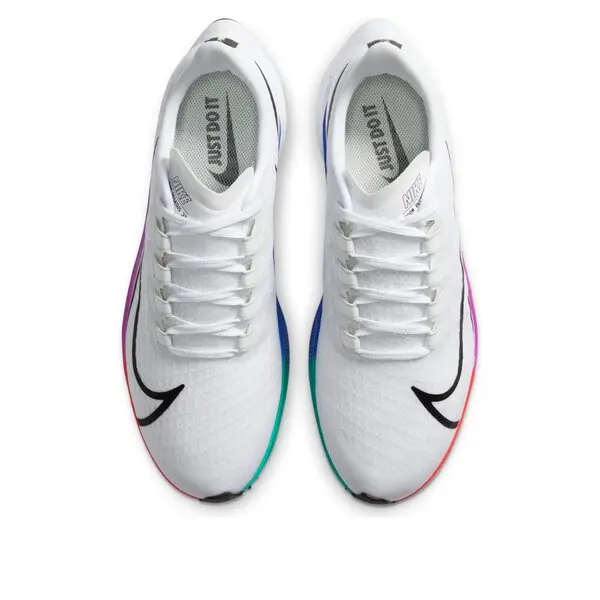 Nike Zoom Pegasus 37 Athletic Shoes - Black/grey/green