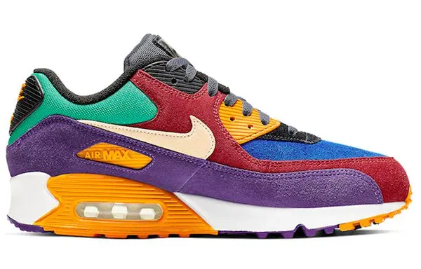 Nike Max 90 Viotech Sneakers - Red/green/purple