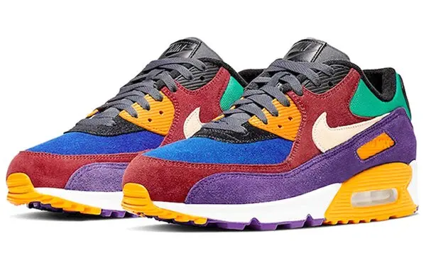 Nike Max 90 Viotech Sneakers - Red/green/purple