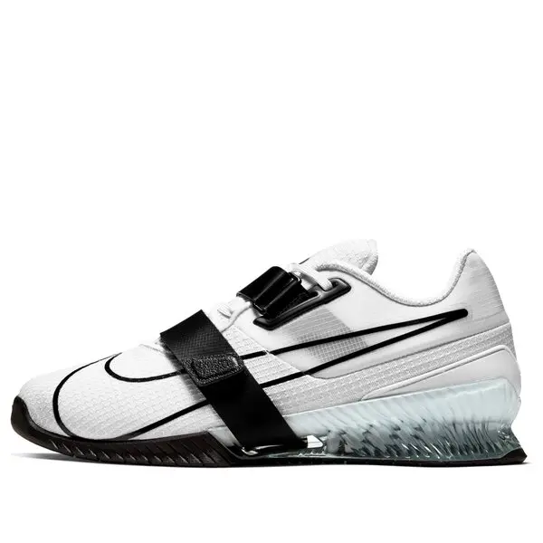 Nike Romaleos Weightlifting Sneakers - White/black