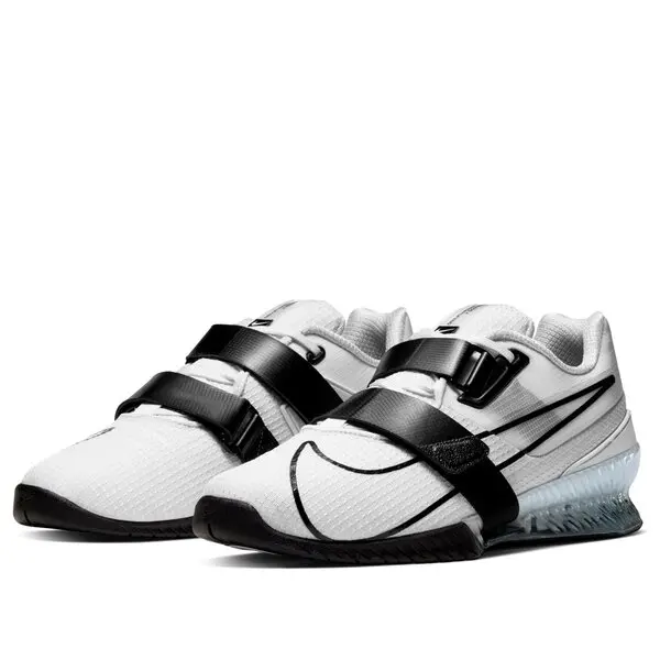 Nike Romaleos Weightlifting Sneakers - White/black