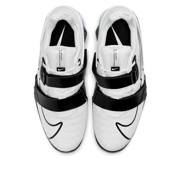 Nike Romaleos Weightlifting Sneakers - White/black