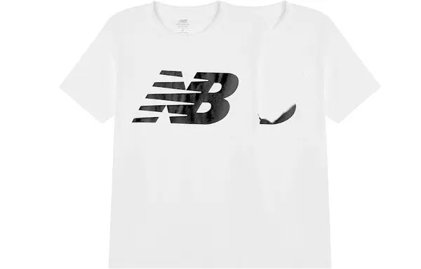 NEW BALANCE Classic Flying Graphic Tee Asia Sizing 'white Black
