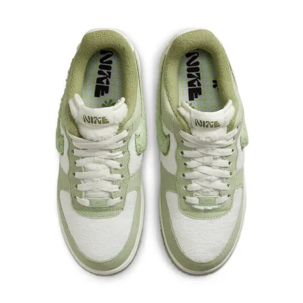 Nike Force 1 '07 Lx "fleece Honeydew" Sneakers - Green