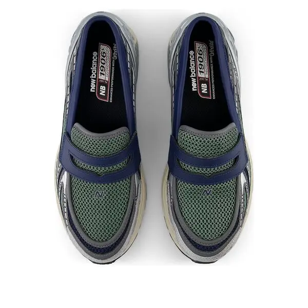 NEW BALANCE 1906l Sneakers - Silver Metallic/navy/dark Juniper