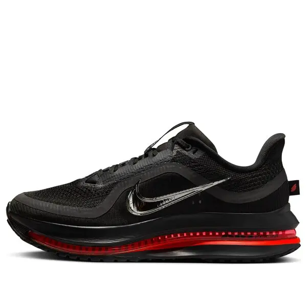 Nike Zoom Pegasus Premium Athletic Sneakers - Black/bright Crimson/metallic Silver