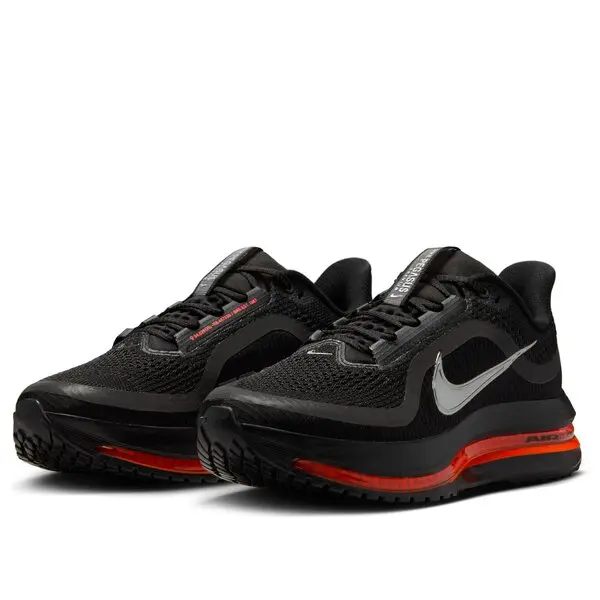 Nike Zoom Pegasus Premium Athletic Sneakers - Black/bright Crimson/metallic Silver