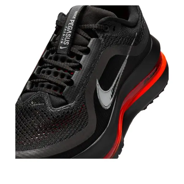 Nike Zoom Pegasus Premium Athletic Sneakers - Black/bright Crimson/metallic Silver