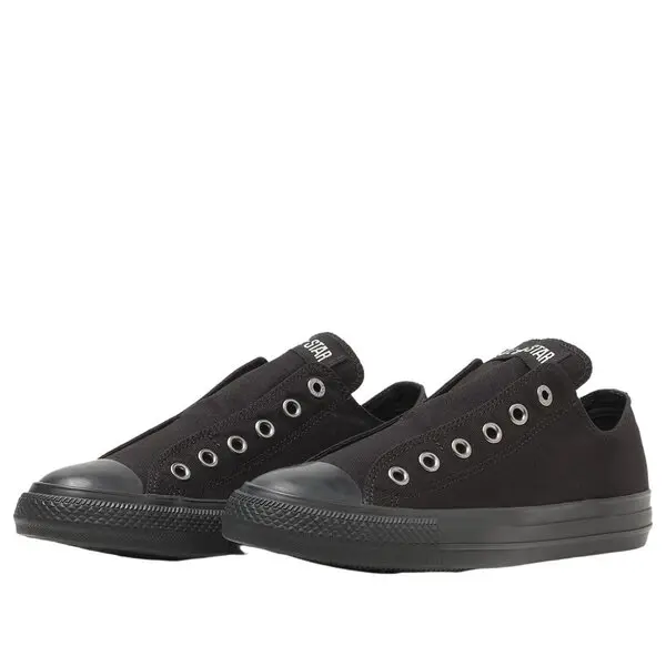 CONVERSE Chuck Taylor All Star Squaretoe Slip N Ox Sneakers - Black Monochrome