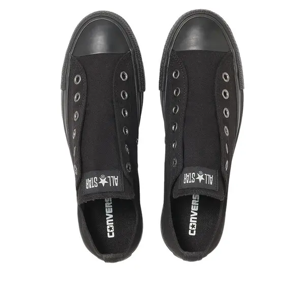 CONVERSE Chuck Taylor All Star Squaretoe Slip N Ox Sneakers - Black Monochrome