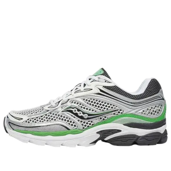 Saucony Progrid Omni Athletic Sneakers - Silver/green