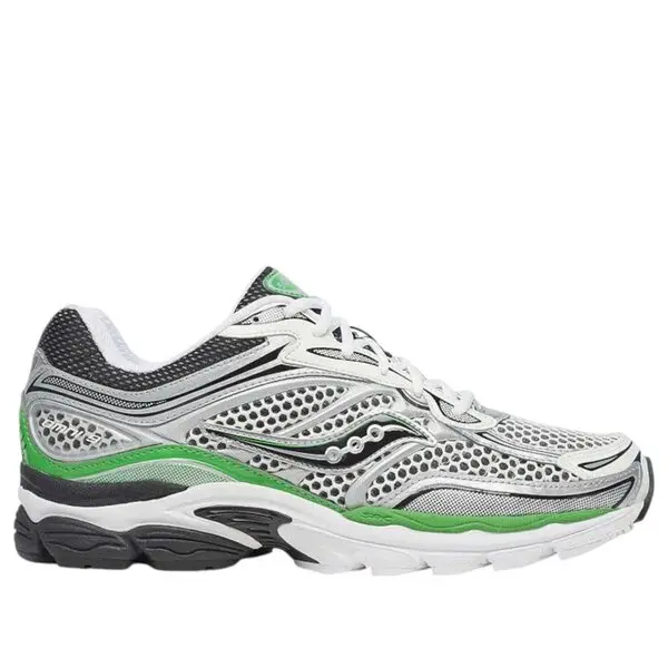 Saucony Progrid Omni Athletic Sneakers - Silver/green