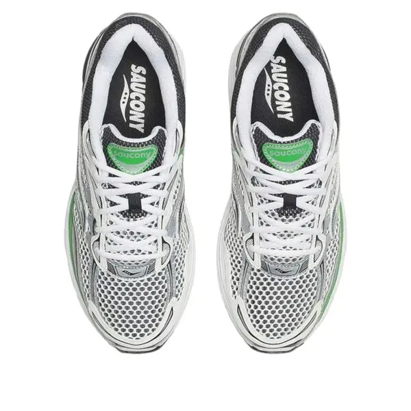Saucony Progrid Omni Athletic Sneakers - Silver/green