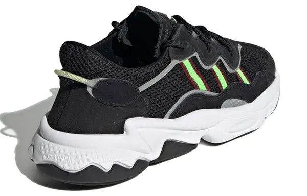 Adidas Ozweego "solar Green" Sneakers - Black