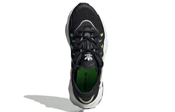 Adidas Ozweego "solar Green" Sneakers - Black