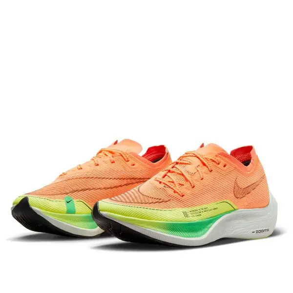Nike Zoomx Vaporfly Next% 2 Running Shoes - Orange/green
