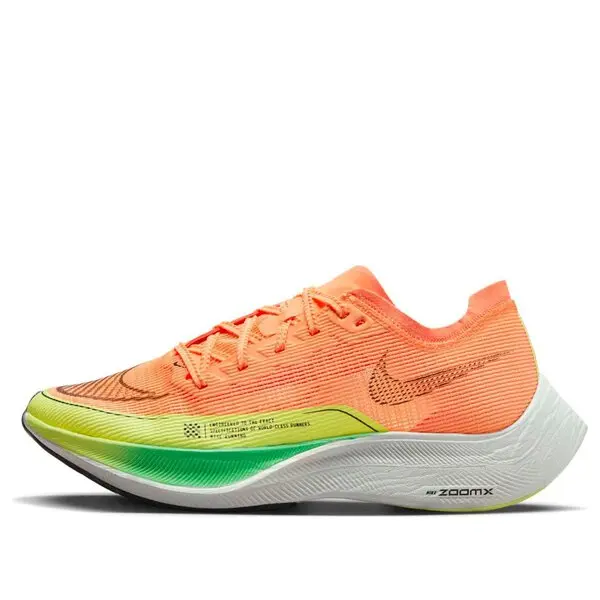 Nike Zoomx Vaporfly Next% 2 Running Shoes - Orange/green